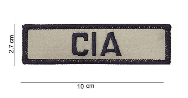 Trazeras | Σήμα, Patch CIA με Velcro, Έγχρωμο της Fostex Garments