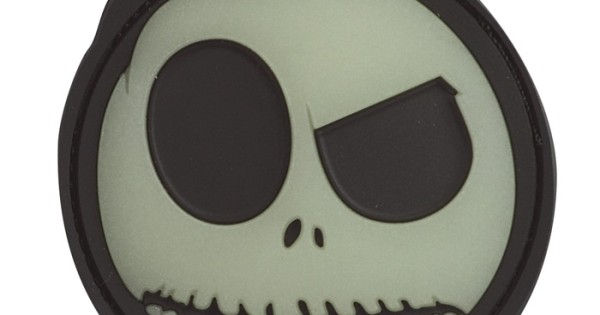 Trazeras | Σήμα 3D PVC Nightmare Smiley (Μαύρο) της Recon STR 21207